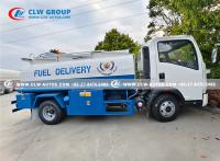 China HOWO 5.25m³ Fuel Dispenser Truck with Censtar Dispenser 5250L Mobile Refueling Tanker for sale
