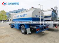 China HOWO 5.25m³ Fuel Dispenser Truck with Censtar Dispenser 5250L Mobile Refueling Tanker for sale