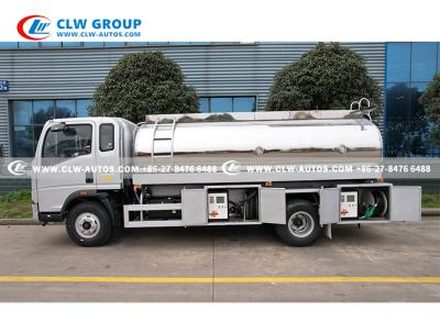 China SINOTRUK HOWO 4x2 RHD Aluminum Refueling Truck 8000L Dual Dispenser for sale