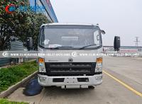 China SINOTRUK HOWO 4x2 RHD Aluminum Refueling Truck 8000L Dual Dispenser for sale