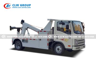 China FAW Tiger VR 4x2 Light Duty Wrecker Truck 350kg Lifting Capacity China VI Diesel Engine Urban Towing for sale