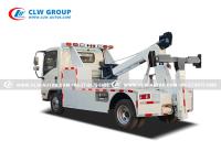 China FAW Tiger VR 4x2 Light Duty Wrecker Truck 350kg Lifting Capacity China VI Diesel Engine Urban Towing for sale