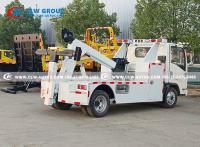 China FAW Tiger VR 4x2 Light Duty Wrecker Truck 350kg Lifting Capacity China VI Diesel Engine Urban Towing for sale