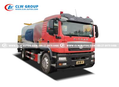 China Sinotruk Sitrak 10000L Intelligent Asphalt Distributor RIELLO Burner Proportional Pump Control for sale