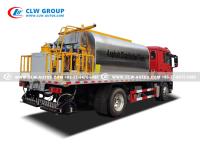 China Sinotruk Sitrak 10000L Intelligent Asphalt Distributor RIELLO Burner Proportional Pump Control for sale