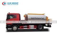 China Sinotruk Sitrak 10000L Intelligent Asphalt Distributor RIELLO Burner Proportional Pump Control for sale