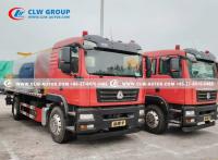 China Sinotruk Sitrak 10000L Intelligent Asphalt Distributor RIELLO Burner Proportional Pump Control for sale