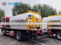 China Sinotruk Sitrak 10000L Intelligent Asphalt Distributor RIELLO Burner Proportional Pump Control for sale
