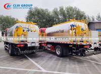 China Sinotruk Sitrak 10000L Intelligent Asphalt Distributor RIELLO Burner Proportional Pump Control for sale