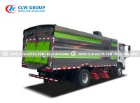 China FAW 5.5m³ Right-Hand Drive Road Sweeper Truck with Regenerative Air Suction and Intelligent Touchscreen Control for sale