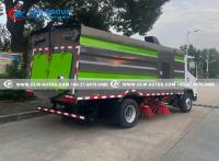 China FAW 5.5m³ Right-Hand Drive Road Sweeper Truck with Regenerative Air Suction and Intelligent Touchscreen Control for sale