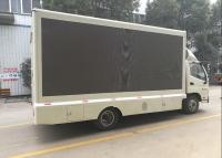 China P6 Full Color SMD Mobile LED Advertising Truck 5995×2190×3300mm with 81kW Diesel Engine for Outdoor Promotion for sale