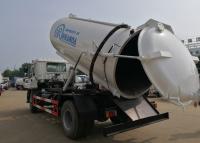 China ISUZU 10-Ton Sewage Suction Truck with 10,000L Capacity and Euro 4 Emission Standard for sale
