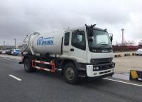 China ISUZU 10-Ton Sewage Suction Truck with 10,000L Capacity and Euro 4 Emission Standard for sale
