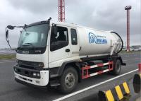China ISUZU 10-Ton Sewage Suction Truck with 10,000L Capacity and Euro 4 Emission Standard for sale