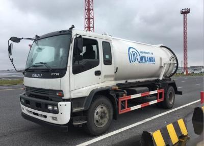 China ISUZU 10-Ton Sewage Suction Truck with 10,000L Capacity and Euro 4 Emission Standard for sale