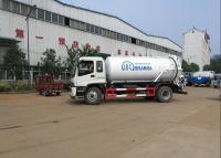 China ISUZU 10-Ton Sewage Suction Truck with 10,000L Capacity and Euro 4 Emission Standard for sale