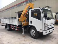 China ISUZU Truck Mounted Telescopic Crane with 3.2T Capacity and 7560mm Lifting Height for Construction Transport for sale