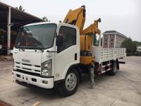 China ISUZU Truck Mounted Telescopic Crane with 3.2T Capacity and 7560mm Lifting Height for Construction Transport for sale