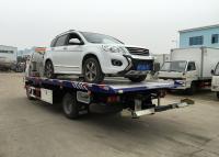 China ISUZU 4x2 120HP Recovery Towing Wrecker Truck with 4000kg Lifting Capacity and 90 km/h Speed for sale