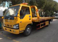 China ISUZU 4x2 120HP Recovery Towing Wrecker Truck with 4000kg Lifting Capacity and 90 km/h Speed for sale
