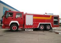 China Sinotruk Howo 6X4 10-Wheel Fire Truck with 10250L Water Tank and 336HP Engine for Industrial Fire Protection for sale