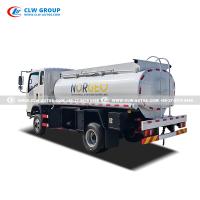 China SINOTRUK HOWO 4x4 5000L Mobile Refueling Truck All-Wheel Drive Carbon Steel Tank for sale