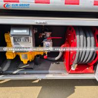 China SINOTRUK HOWO 4x2 10000L Aluminum Alloy Mobile Refueling Truck with Flow Meter for sale