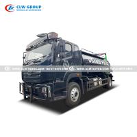 China FAW 10CBM Fecal Vacuum Suction Truck 260HP SK-12 Water Ring Pump Heavy Duty Waste Management for sale