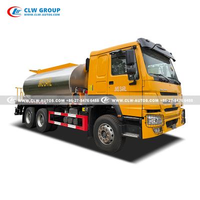 China SINOTRUK HOWO 6x4 340HP Intelligent Asphalt Distributor Truck 12000L Road Construction for sale