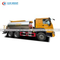 China SINOTRUK HOWO 6x4 340HP Intelligent Asphalt Distributor Truck 12000L Road Construction for sale