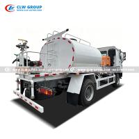 China SINOTRUK HOWO 300HP High Pressure Cleaning Truck with DENAIR Air Compressor 8000L Tank for sale