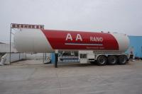 China Tri Axle LPG Tank Semi Trailer - 59.52CBM 59520 Liters Capacity, 30 Ton Payload, ASME Standard for sale