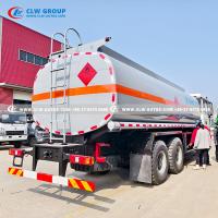 China Shacman 6x4 380HP 25m³ Fuel Tanker Truck for Gasoline Diesel Transport and Refueling for sale
