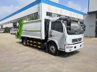 China 5 Ton Rear Loading Garbage Compactor Truck with 120HP Engine and 5CBM Capacity for Urban Waste Collection for sale