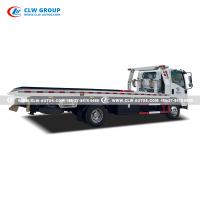 China Isuzu KV100 4x2 Flatbed Wrecker Truck 120HP Euro 6 3000kg Rear Underlift 5800mm Platform for sale