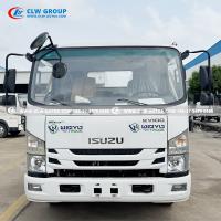China Isuzu KV100 4x2 Flatbed Wrecker Truck 120HP Euro 6 3000kg Rear Underlift 5800mm Platform for sale