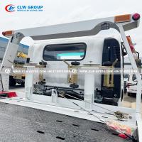 China Isuzu KV100 4x2 Flatbed Wrecker Truck 120HP Euro 6 3000kg Rear Underlift 5800mm Platform for sale
