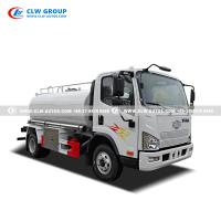 China FAW 5m³ 304-2B Stainless Steel Water Sprinkler Truck 130HP Euro III for Municipal Use for sale