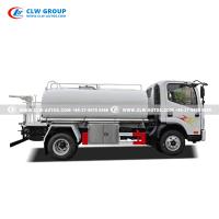 China FAW 5m³ 304-2B Stainless Steel Water Sprinkler Truck 130HP Euro III for Municipal Use for sale