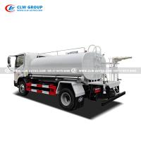 China FAW 5m³ 304-2B Stainless Steel Water Sprinkler Truck 130HP Euro III for Municipal Use for sale