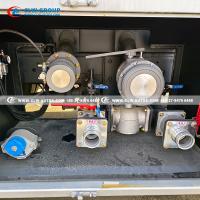 China FAW 4x2 10 CBM Mobile Fuel Tanker Truck with Censtar Dispenser 160 HP for sale