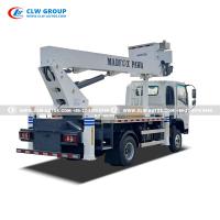 China Shacman 15m RHD Aerial Work Platform 250kg Dielectric Insulated Bucket for Live-Line Maintenance for sale