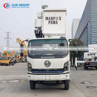 China Shacman 15m RHD Aerial Work Platform 250kg Dielectric Insulated Bucket for Live-Line Maintenance for sale
