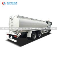 China Sinotruk HOWO 6x4 20000L Fuel Tanker Truck 340HP Diesel PTO Pump Bulk Fuel Transport for sale