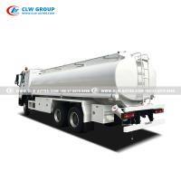 China Sinotruk HOWO 6x4 20000L Fuel Tanker Truck 340HP Diesel PTO Pump Bulk Fuel Transport for sale