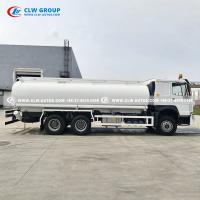 China Sinotruk HOWO 6x4 20000L Fuel Tanker Truck 340HP Diesel PTO Pump Bulk Fuel Transport for sale