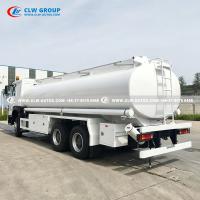 China Sinotruk HOWO 6x4 20000L Fuel Tanker Truck 340HP Diesel PTO Pump Bulk Fuel Transport for sale