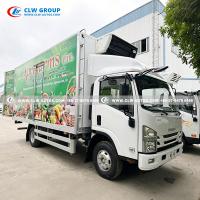 China I-SUZU ELF KV600 Refrigerated Truck 4x2 0°C to -18°C Cold Chain Delivery for sale