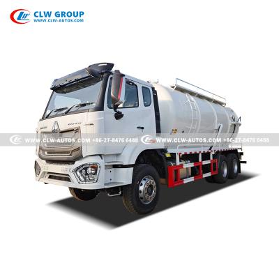 China Sinotruk HOWO NX 20m³ RHD Sewage Suction Truck with Yifeng Water Ring Vacuum Pump for sale